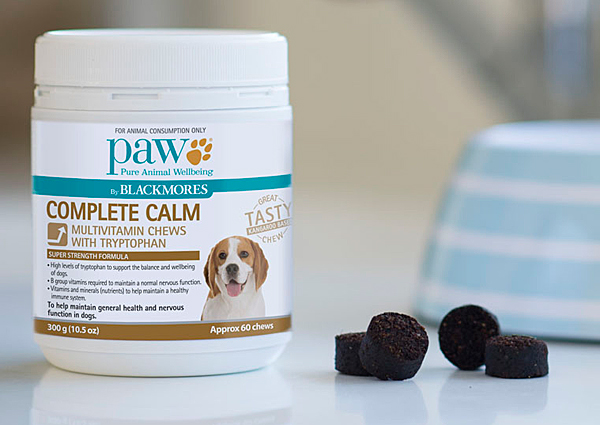 Tryptophan chews for dogs from PAW by Blackmores